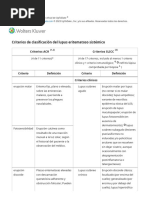 Criterios de Clasificación EULAR ACR para LES | PDF | Especialidades ...