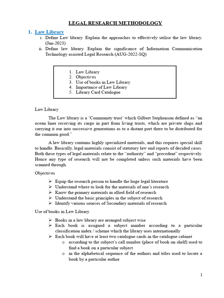 Law Library | PDF | Libraries | Books