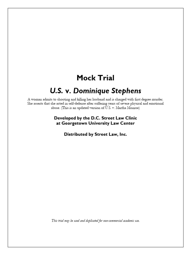 2010 US V Dominique Stephens - 240129 - 100013 | PDF | Domestic ...