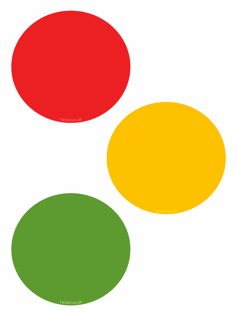 T M 2831 Traffic Light Cut Outs - Ver - 1 | PDF