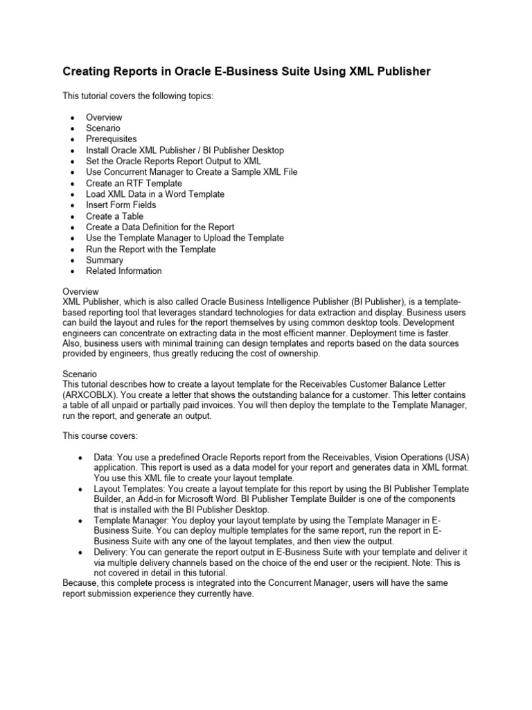 Creating Reports in Oracle EBS | Download Free PDF | Operating System ... Creating Reports in Oracle EBS | Download Free PDF | Operating System ...