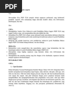 Contoh Grand Design Ketua Umum | PDF