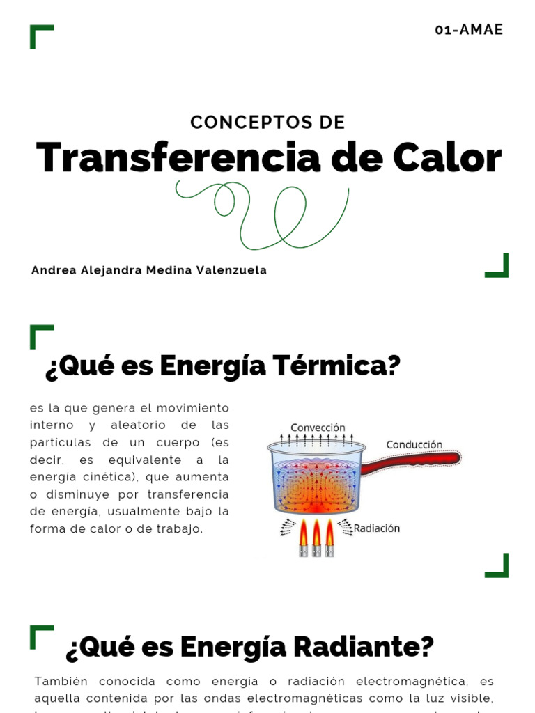 Conceptos de Transferencia de Calor | PDF | Calor | Temperatura