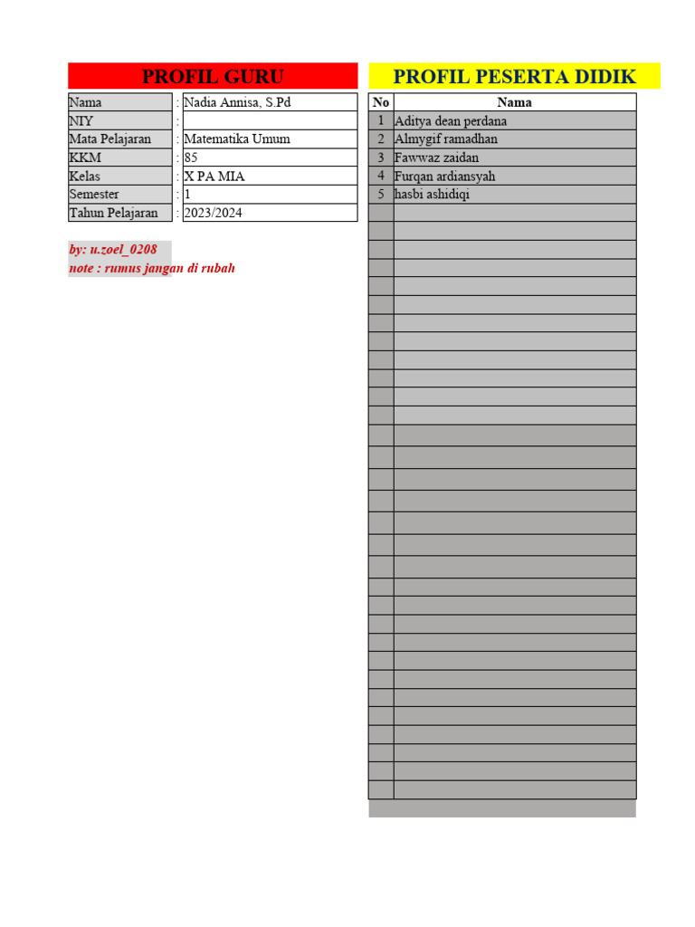 Analisis Pts MTK Kelas 10 Pa TH 2023 | PDF