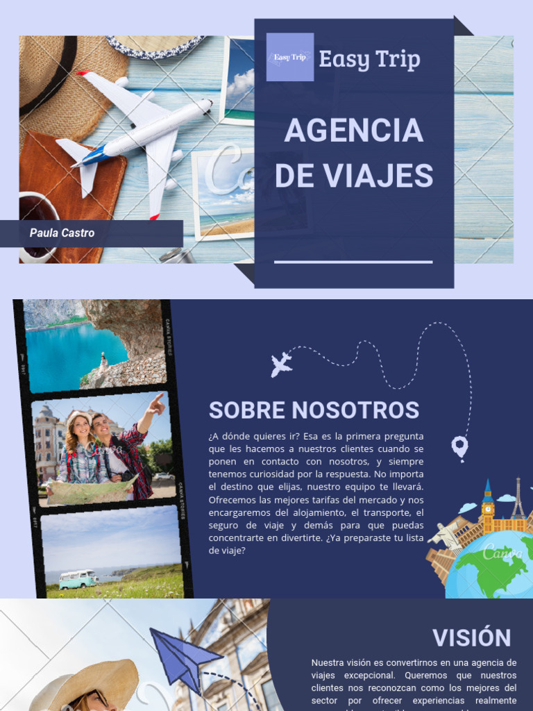 Agencia de Viajes Easy Trip: Destinos y Servicios | PDF | Hotel ...
