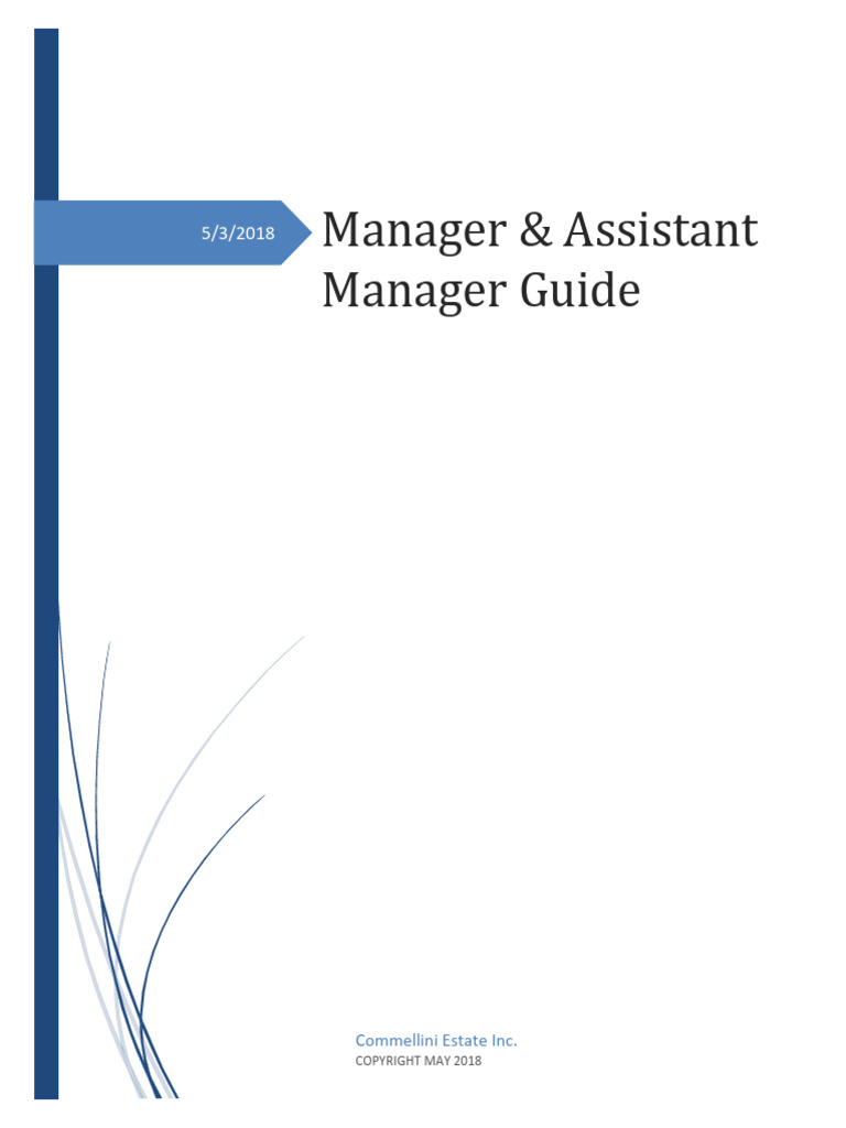 Managers Assistant Managers Guide | PDF | Performance Appraisal ...
