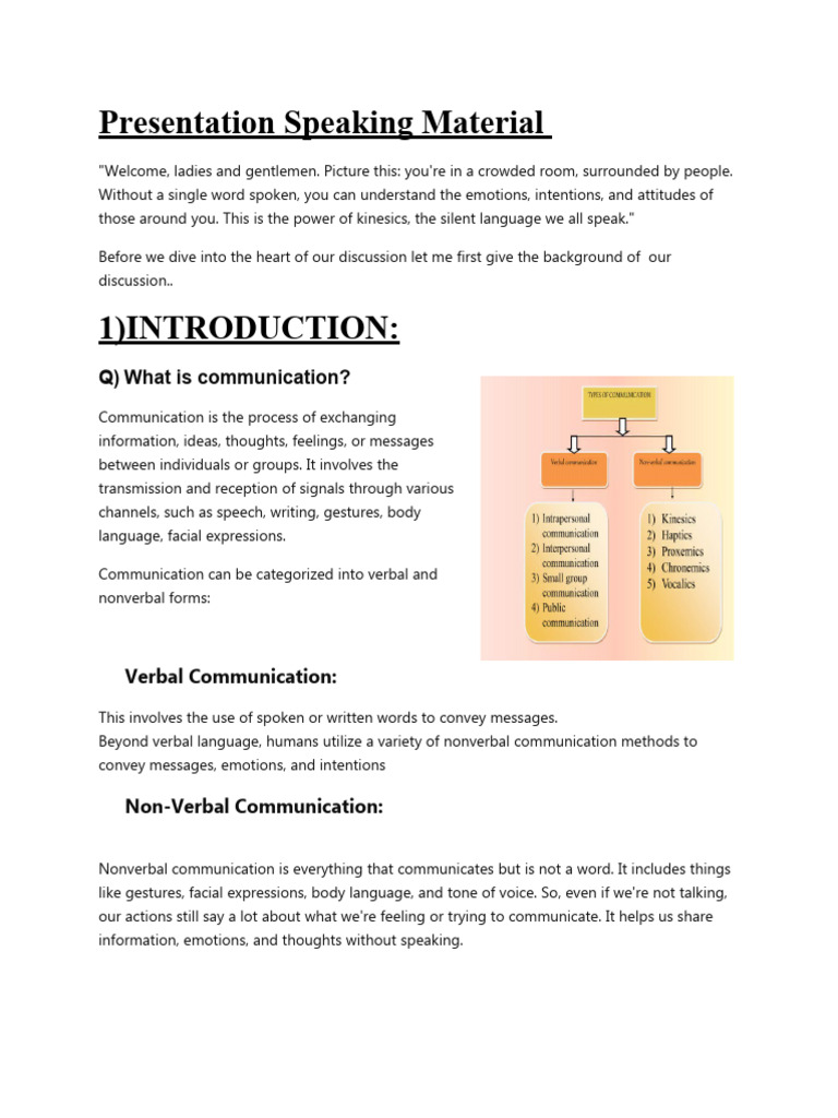 Presentation Speaking Material Plus Sequences of Points We Will Be Discussing One After T6he ...