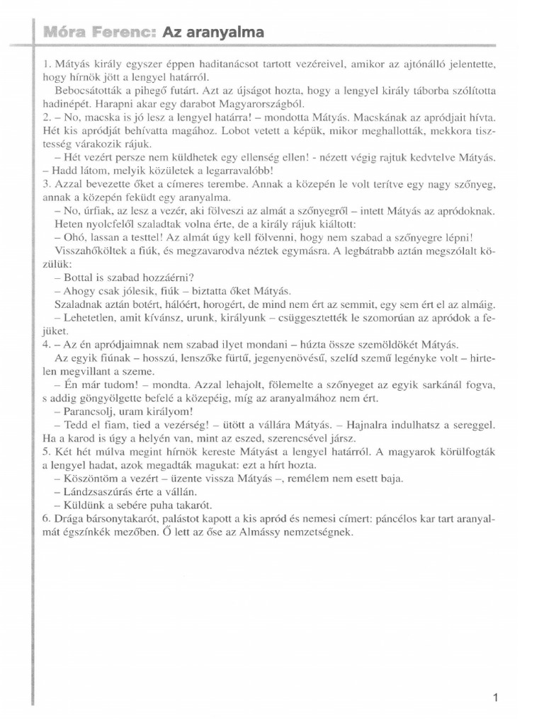 Értó Olvasás 4 Oszt | PDF