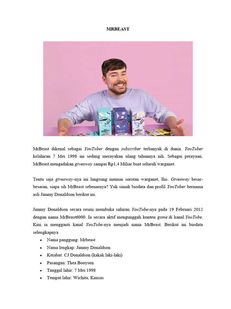 MRBEAST | PDF
