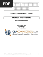Clinical Study Report Template | PDF | Clinical Trial | Informed Consent