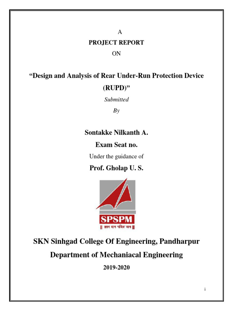 Group no.8.RUPD Analysis | PDF | Traffic Collision | Truck