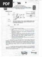 PNP MC No. 2020-034 Re Guidelines and Procedures On Social Media | PDF