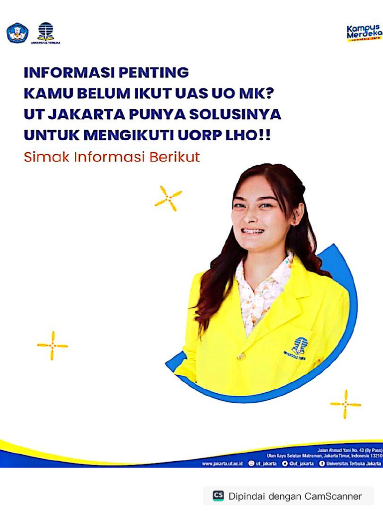 Informasi Penting Upbjj Jakarta | PDF