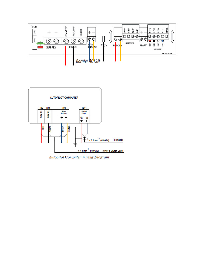 Cablage Verin Pilote 2 Conversion Couleur | PDF