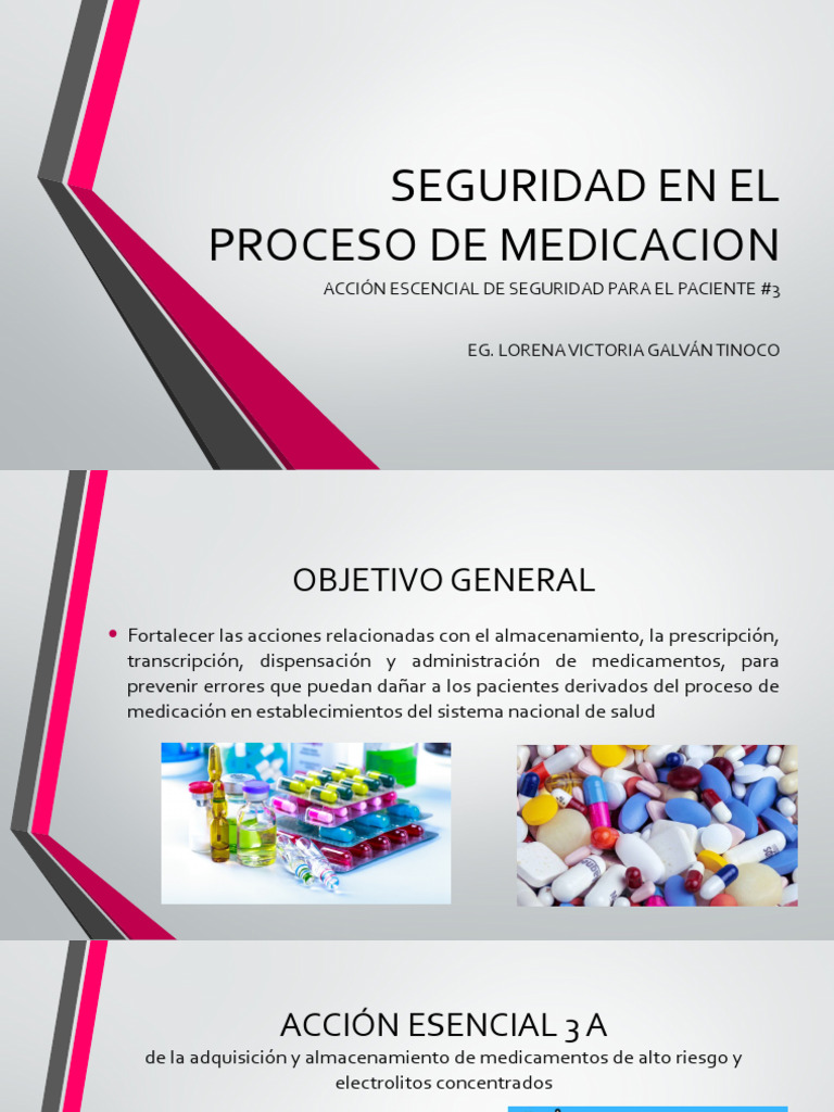 Seguridad en El Proceso de Medicacion | PDF | Medicamentos con receta | Prescripción médica