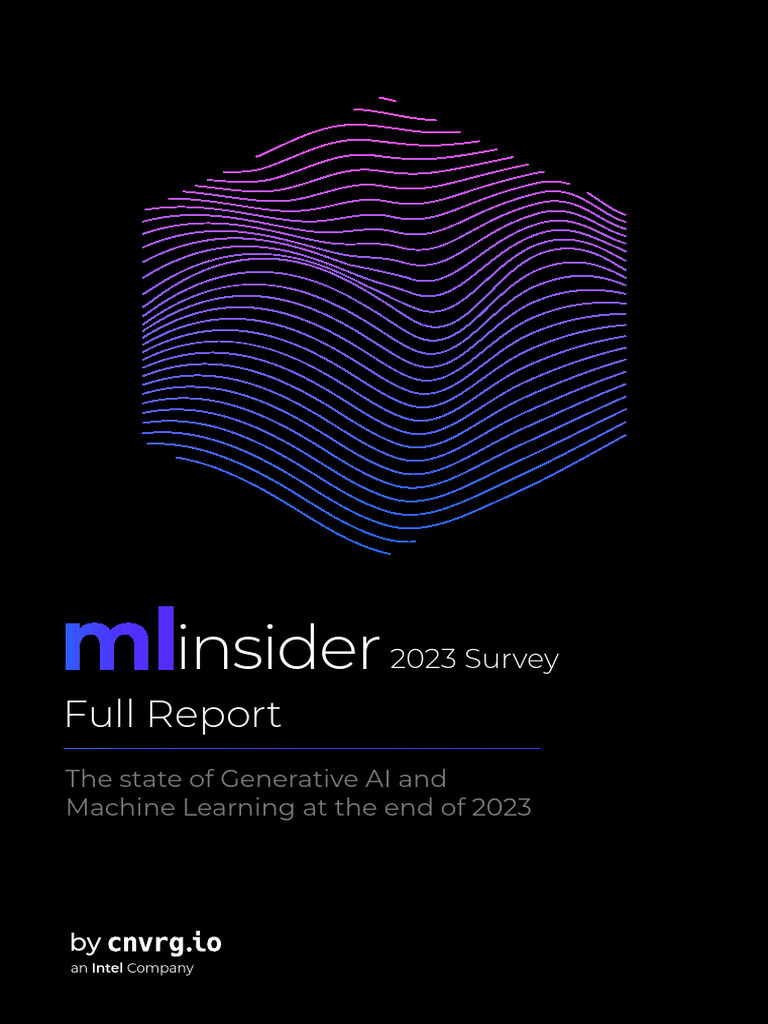 2023 Generative AI & ML Survey Insights | PDF | Artificial Intelligence ...