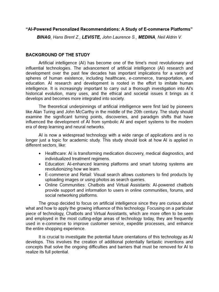 Case Study Pdf Artificial Intelligence Intelligence Ai Semantics