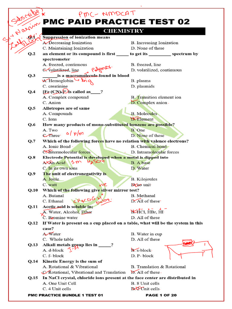 4293280883967758PMC Paid Practice Test 02 Bundle 1 | PDF