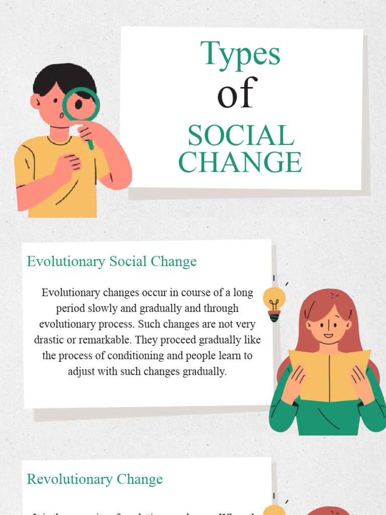 Understanding Social Change Types | PDF | Behavior | Society