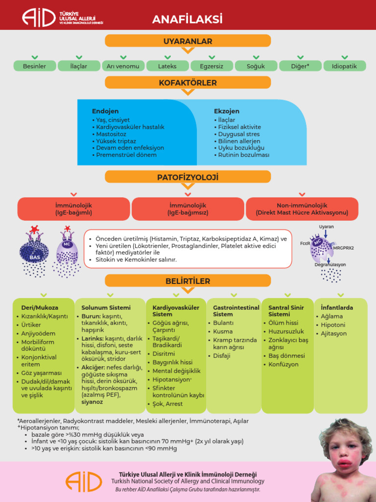 Anafilaksi Cep Rehberi 2021 | PDF