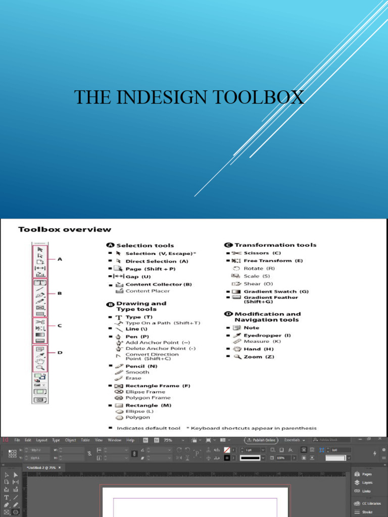 Indesign Tools | PDF | Ellipse | Button (Computing)