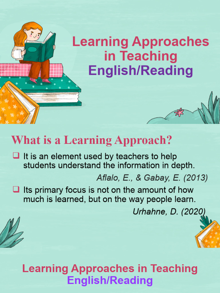 Learning Approaches | PDF | Learning | Human Communication