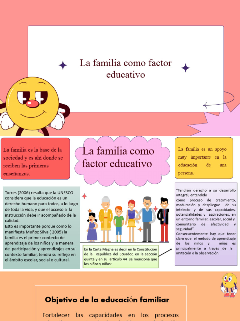La Familia Como Factor de Educación | PDF | Familia | Adolescencia