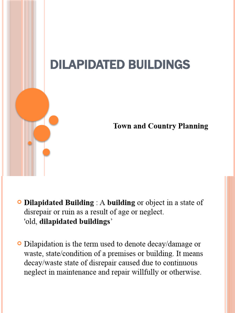 Dilapidated Buildings | Download Free PDF | Safety | Justice