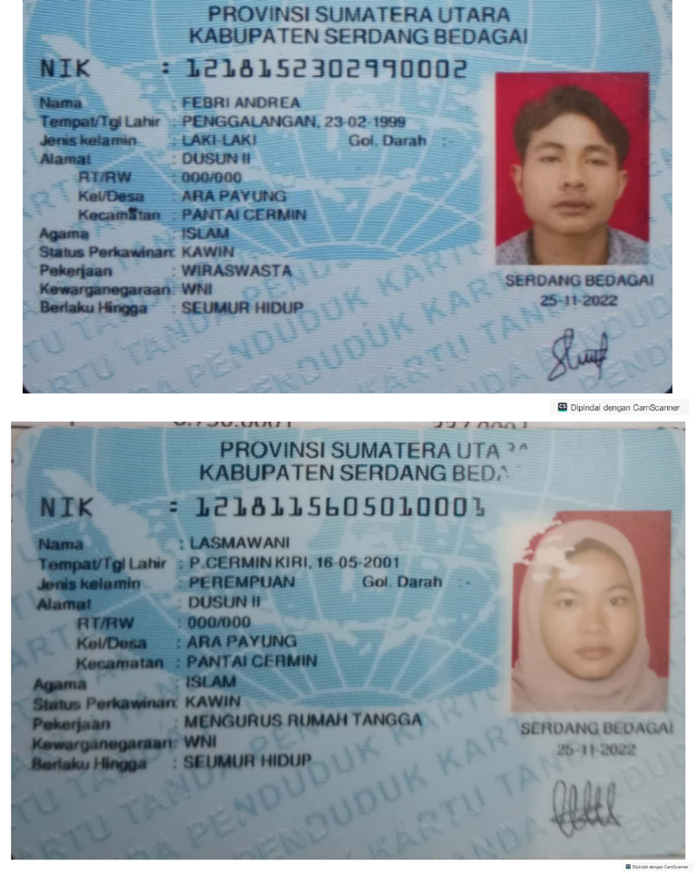 KTP Febri Andrea Lasmawani | PDF