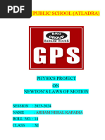 Class 11th Projectile Motion | PDF