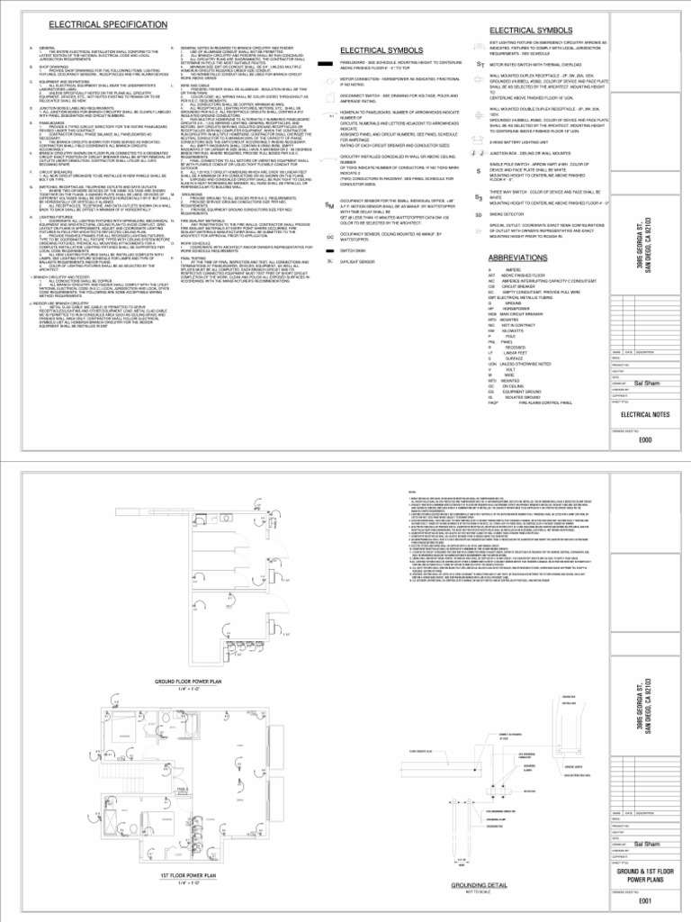 MEP Drawings | PDF