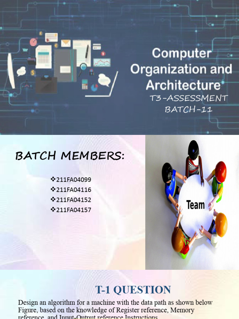 Batch-11 Coa | PDF | Input/Output | Computer Data Storage