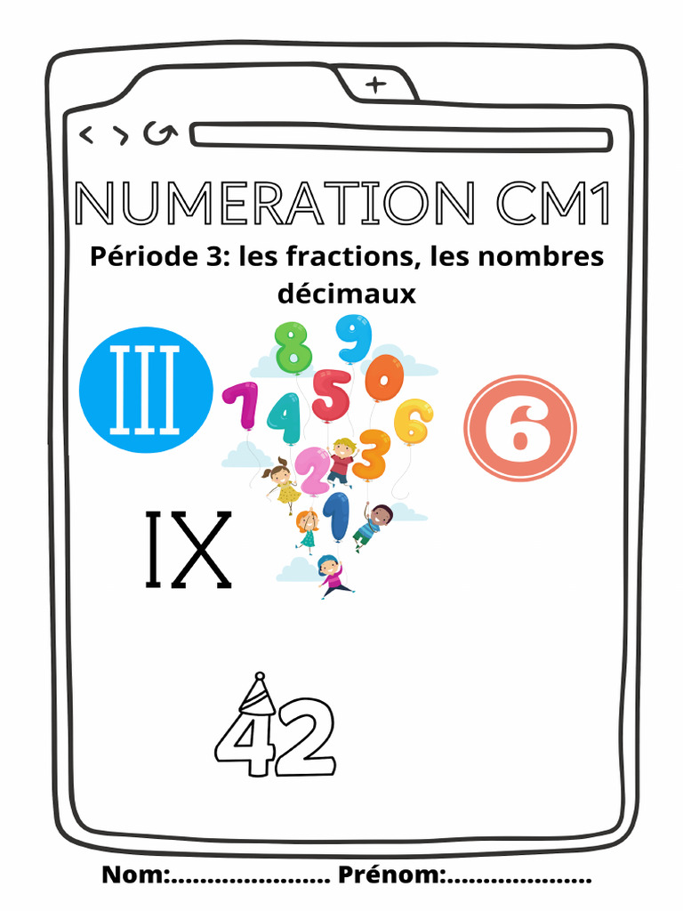Numération Cm1 Période 1: Tableau Numération Cm1 À Imprimer – TGIDQQ