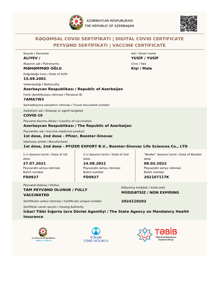 Booster Dose Vaccine | PDF