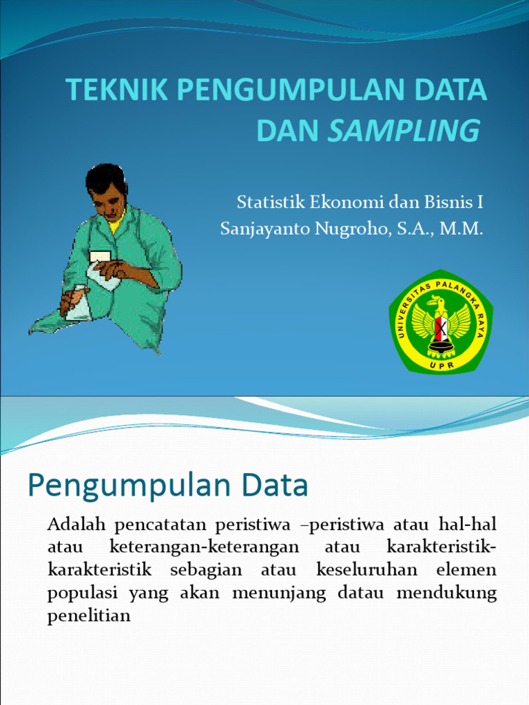 Chapter 3 Statistik Teknik Pengumpulan Data Dan Sampling | PDF