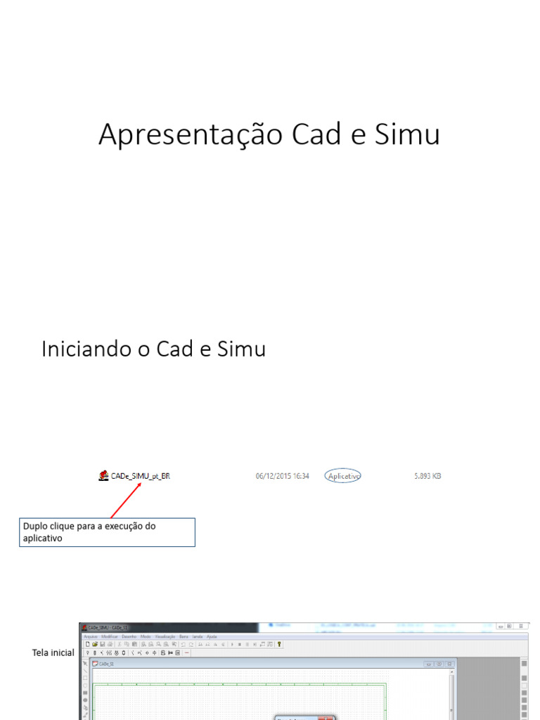 Apresentação Cad e Simu | PDF | Relé | Engenharia Elétrica