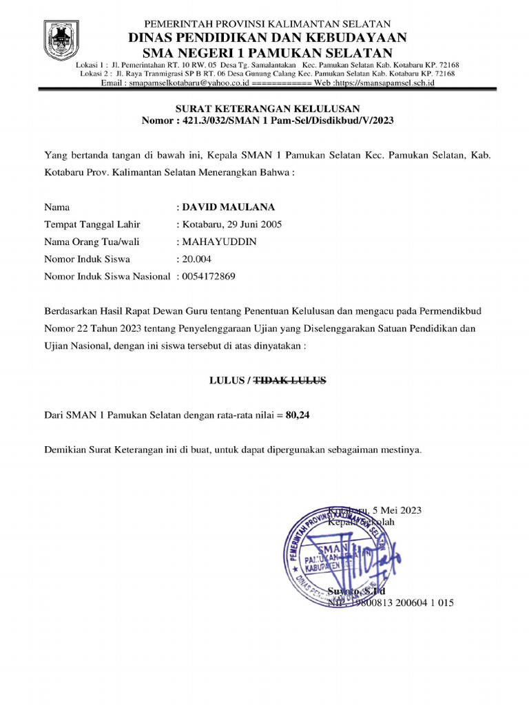 SKL 2023 David-2 | PDF