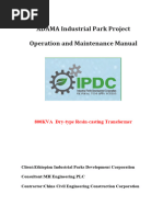 Dry Type Transformer Testing Manual | PDF | Transformer | Electrical ...