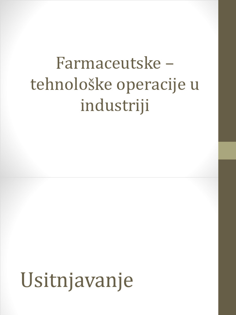2 Farm Teh Operacije IND | PDF