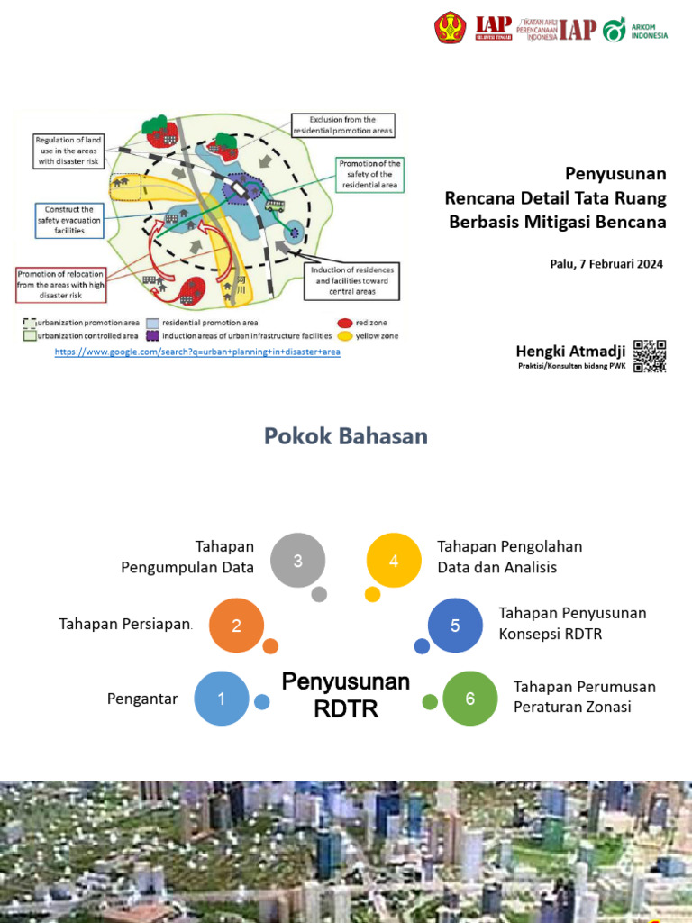 Penyusunan RDTR Berbasis Mitigasi Bencana | PDF