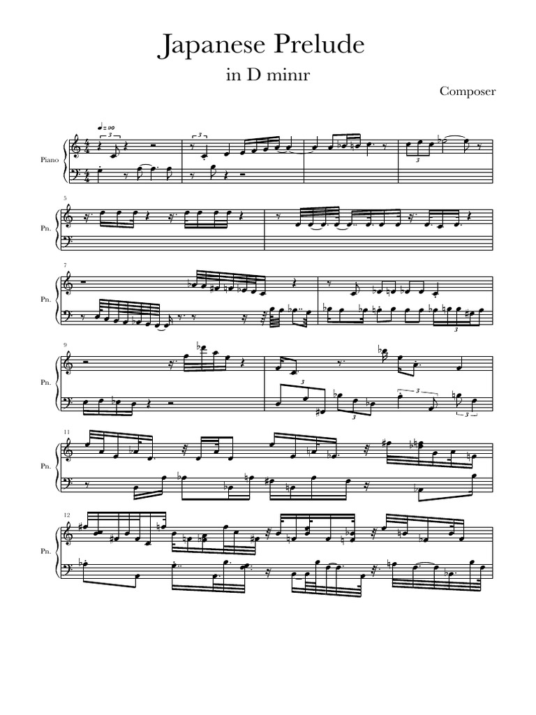 Japanese Prelude | PDF