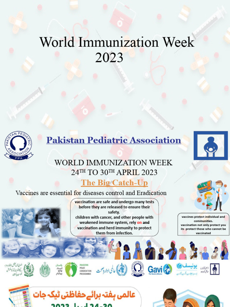 World Immunization Week 2023 PPA EPI | Download Free PDF | Vaccines ...