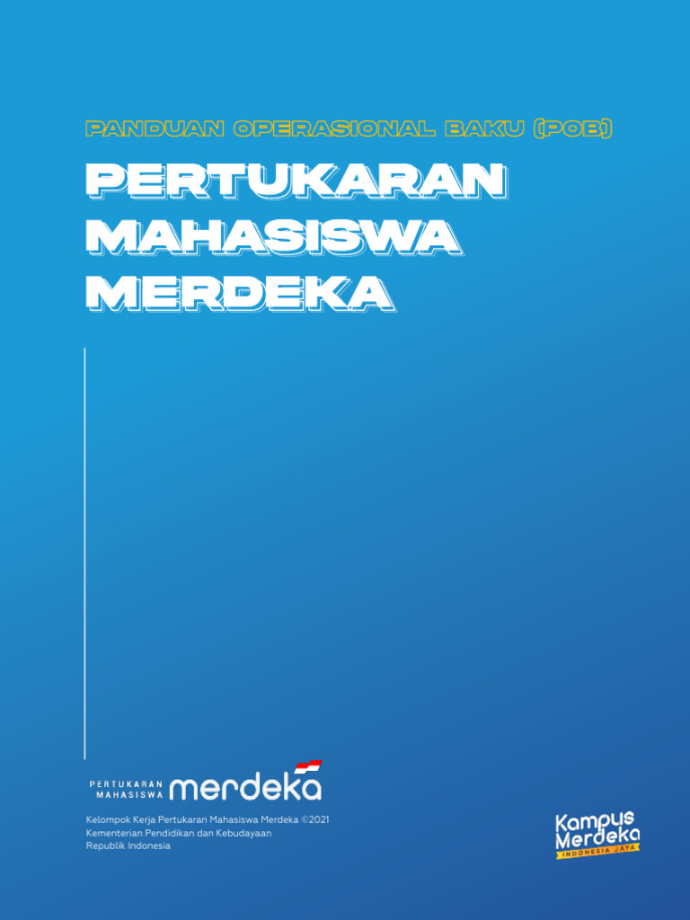 Panduan Pertukaran Mahasiswa Merdeka | PDF