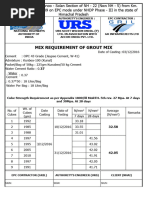 Mix Design For M35 Grade of Concrete | PDF | Concrete | Construction ...