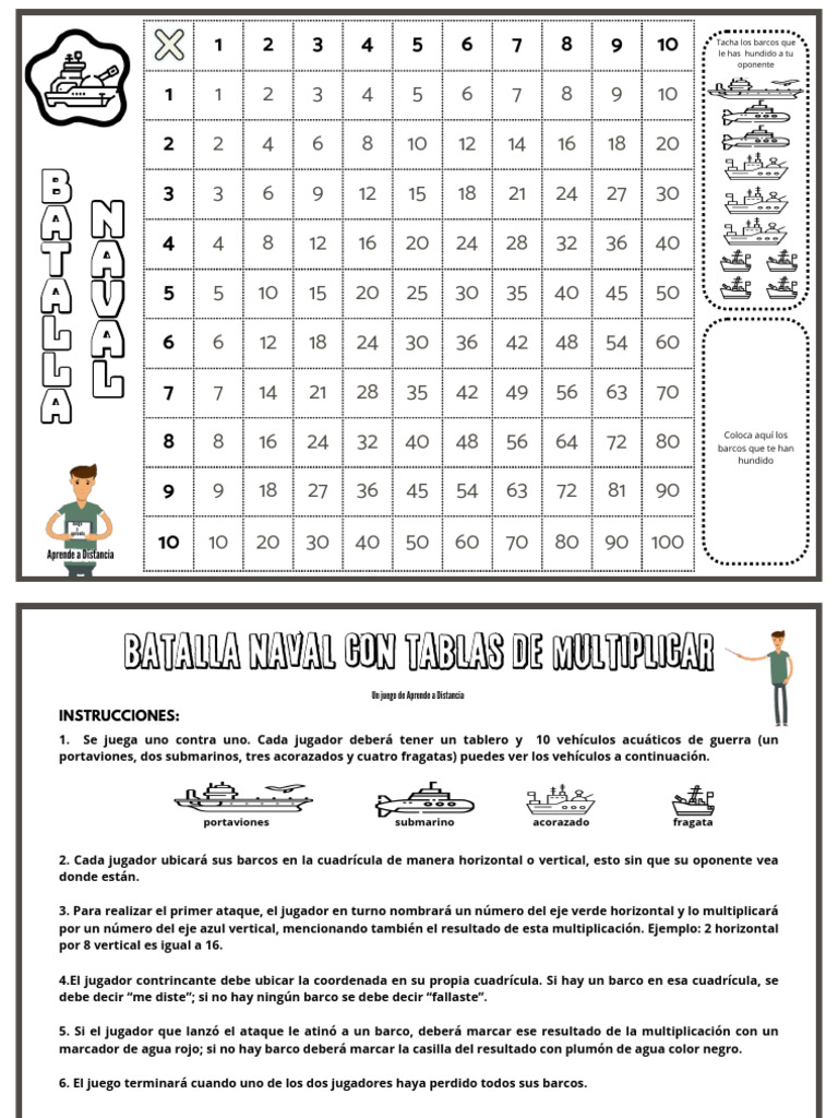 Batalla Naval para Colorear | PDF | Guerra Naval