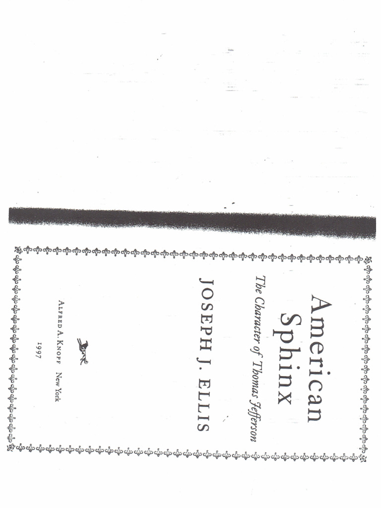 American Sphinx Reading | PDF