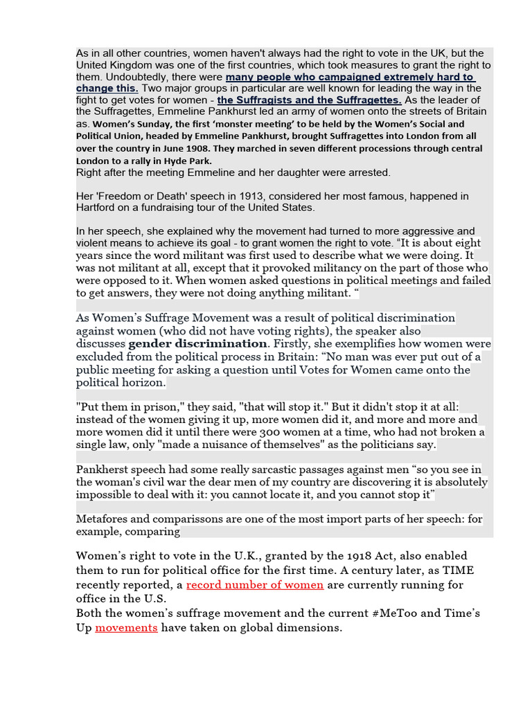 Punkhirst | PDF | Suffragette | Emmeline Pankhurst