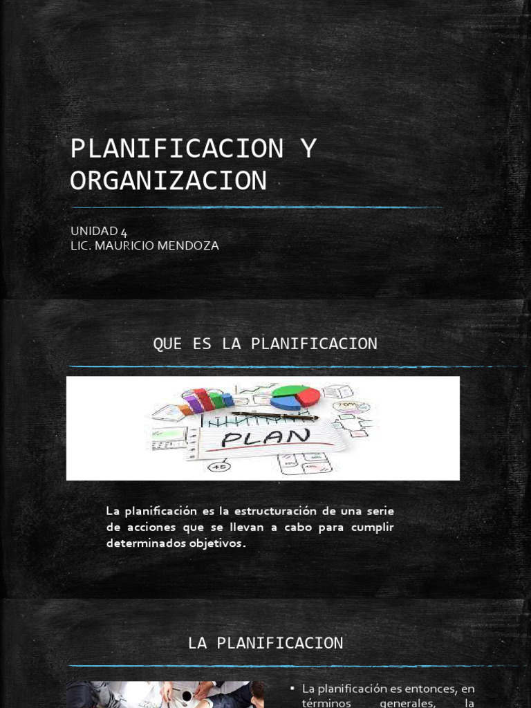 Tipos y Principios de Planificación Administrativa | PDF | Planificación | Planificación estratégica