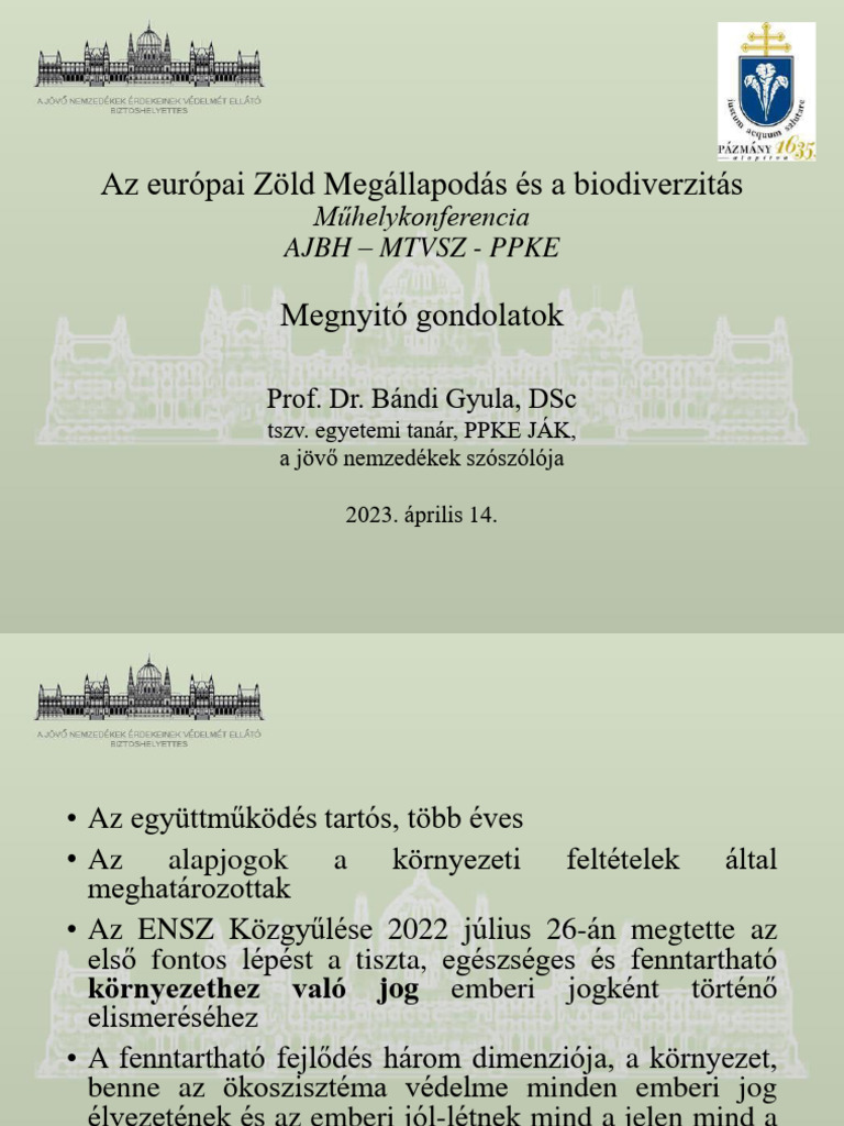 Bandi Gyula Bevezeto | PDF