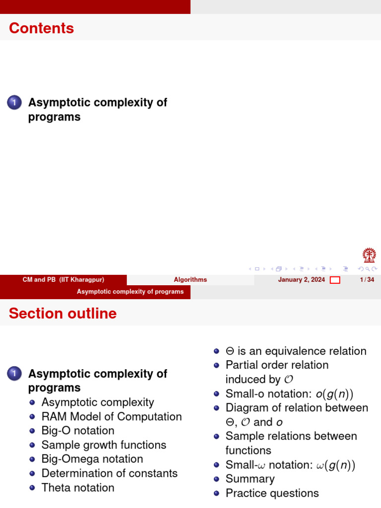 Algorithms Asymptotic Notations Download Free Pdf Time Complexity Theory Of Computation